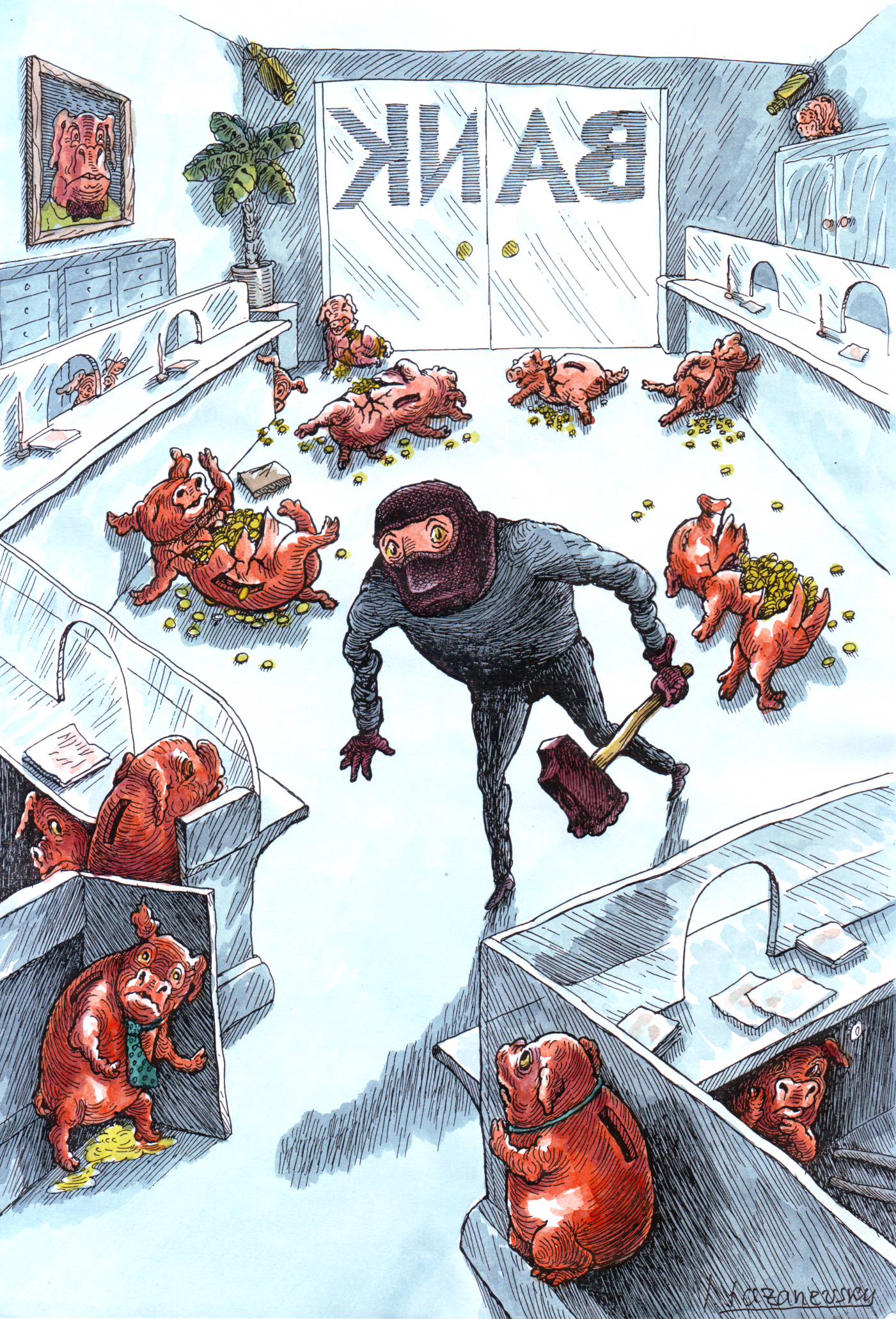 Irancartoon | The Winners Of The 5th Inte'l Aleksandar Klas Cartoon ...